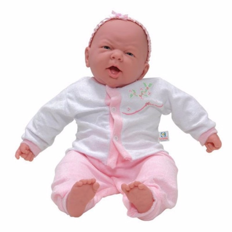 Boneca Interativa - Baby Ninos - Boca Aberta e Sons de Bebê - Menina ...