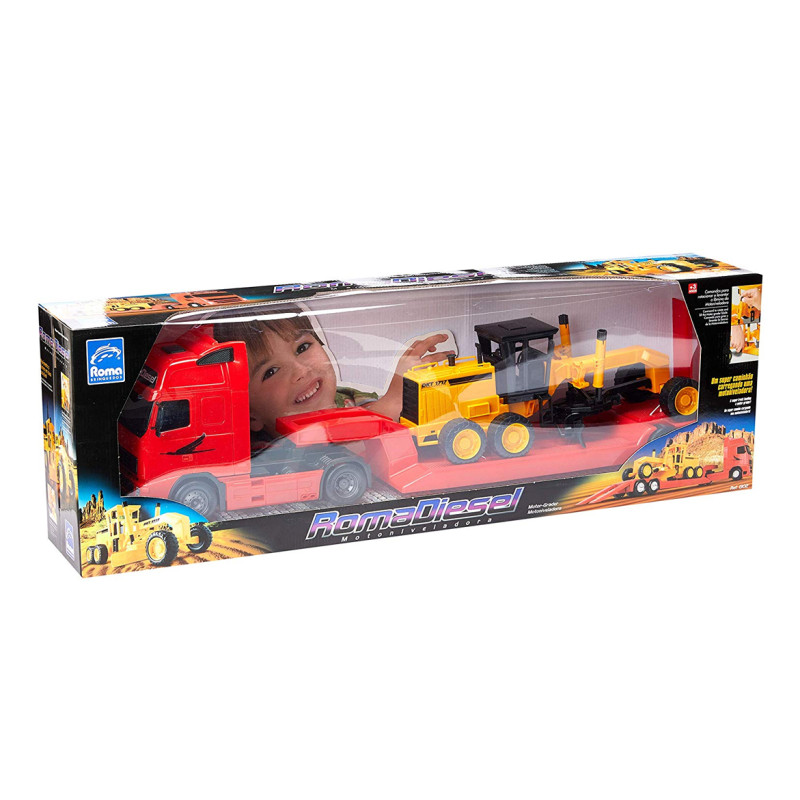 Caminhão Roma Diesel com Motoniveladora Still - Roma