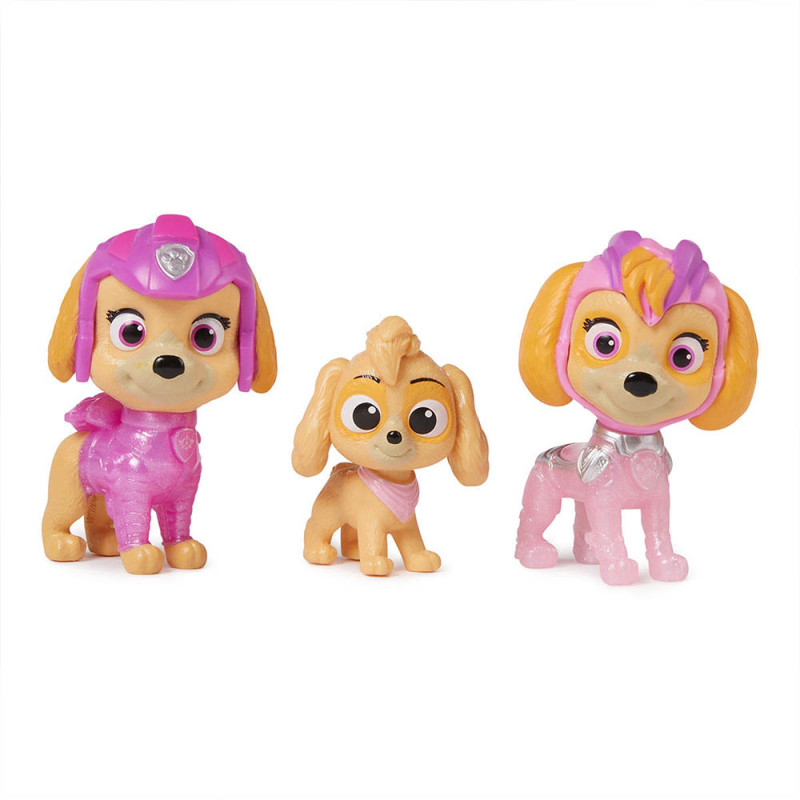 Conjunto de Figuras - Patrulha Canina: Um Filme Superpoderoso - Skye ...
