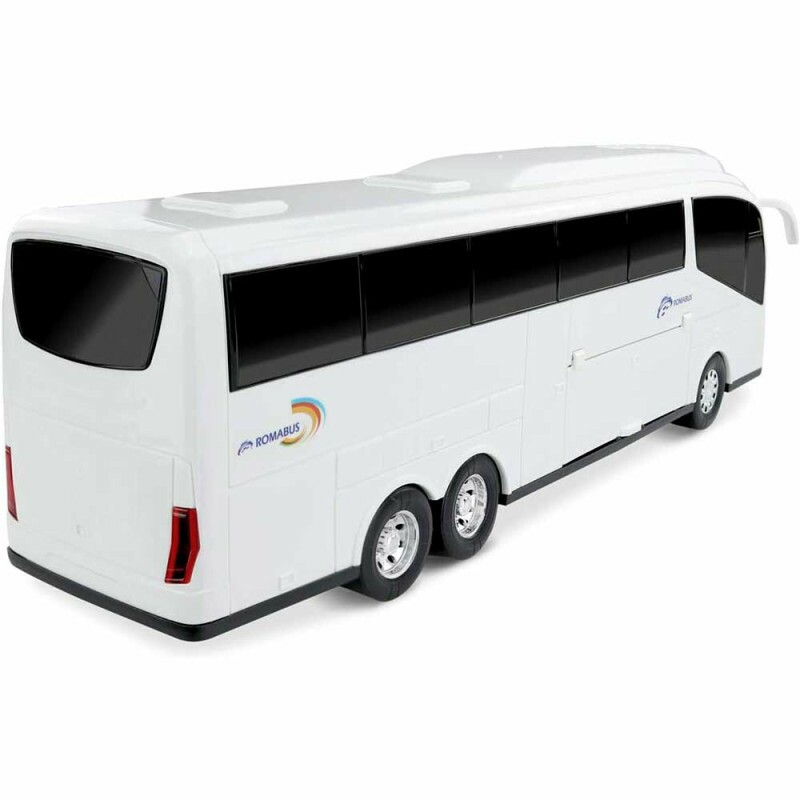 Ônibus Roda Livre - Viação Roma Bus Executive - Branco - Roma