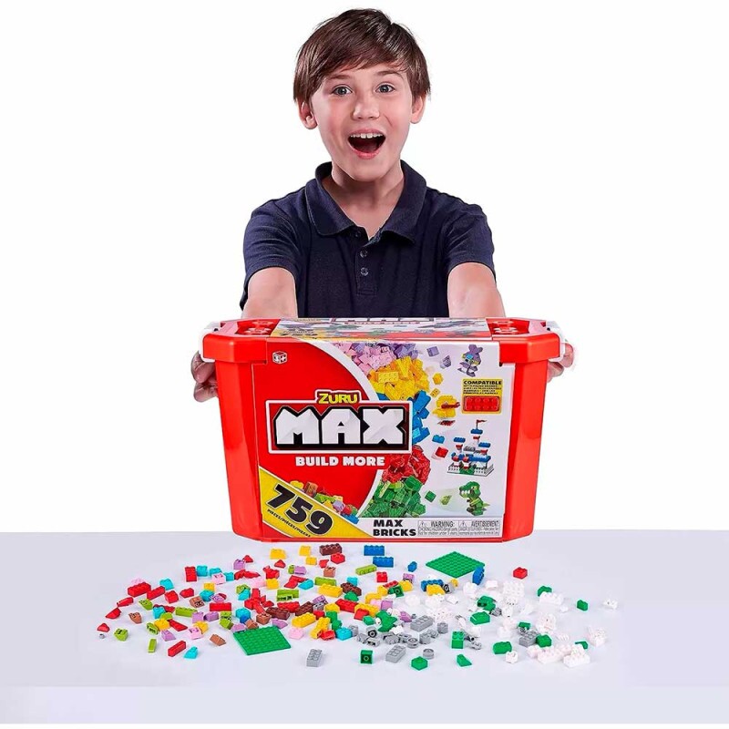 Blocos de Montar - MAX Construction - 759 peças - Candide