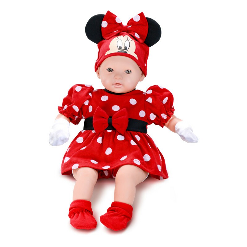 Boneca Bebê - Classic Dolls Disney - Recém Nascido - Minnie - Roma