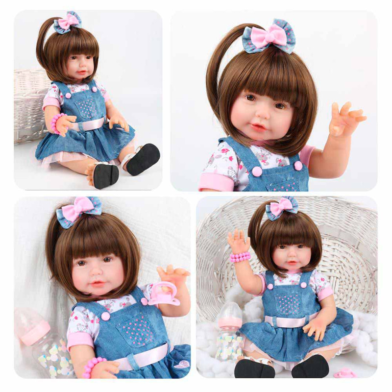 Boneca Bebê - Reborn Laura Baby - Alexia - Shiny Toys