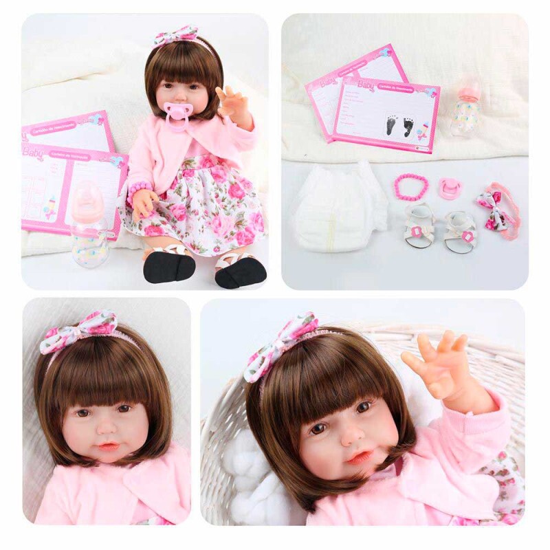 Boneca Bebê - Reborn Laura Baby - Becky - Shiny Toys