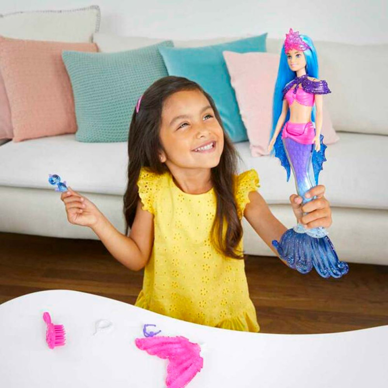 Boneca com Acessórios - Barbie Mermaid Power - Sereia Malibu - Mattel