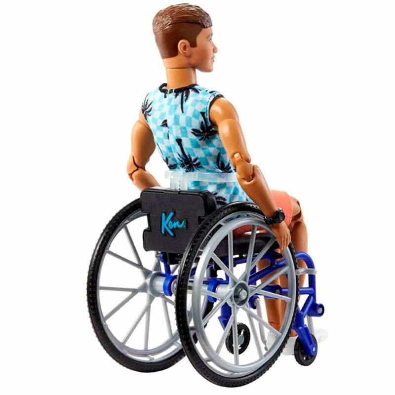 Boneco Articulado - Ken - Barbie Fashionista - Cadeira de Rodas - 196 ...