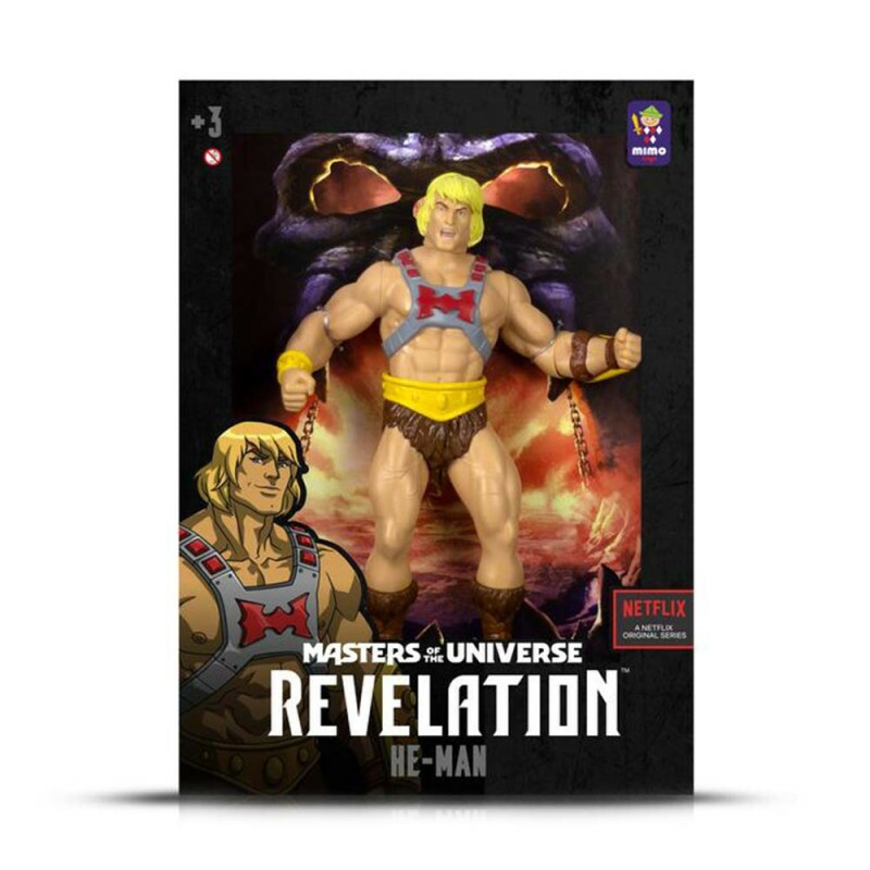 Boneco Articulado - Master Of The Universe Revelation - He Man - Mimo Toys