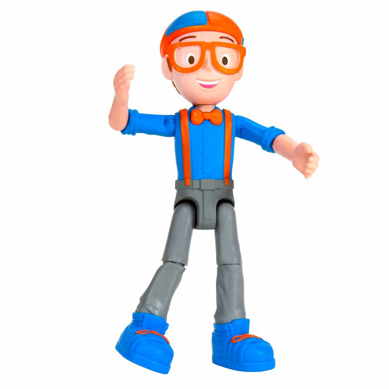 Boneco Interativo - 23cm - Blippi - 6 Frases e Sons - Candide