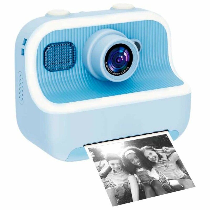 Câmera Fotográfica Digital Infantil Instantânea - Click Zoop - Azul ...