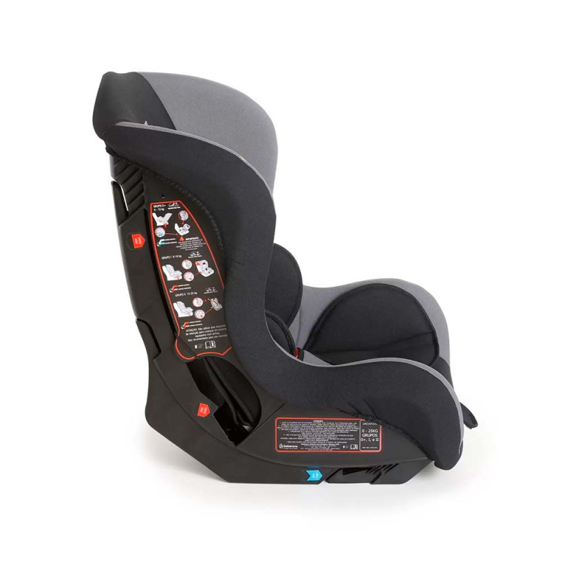 Cadeira para Auto - Bebê - 0-25kg - DRC Maximus - Preto e Cinza - Galzerano