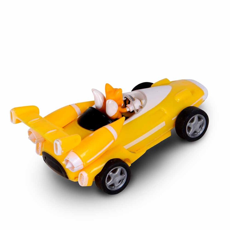Carrinho de Fricção - Sonic All Star Racing - Tails - Fun Divirta-se