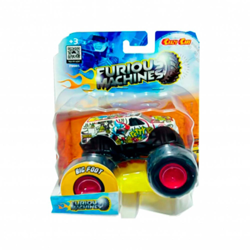 Carrinho Roda Livre - Crazy Cars - Furious Machine - Potty Central ...