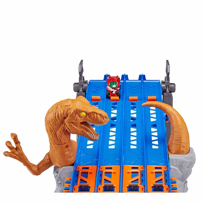 Conjunto Pista e Veículo - Metal Machines - 4 Lane Raptor Attack - Candide