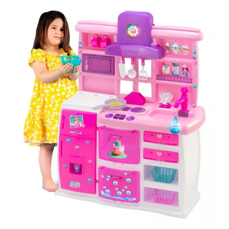 Cozinha Infantil Completa - Master Magic - Sai Água - Magic Toys