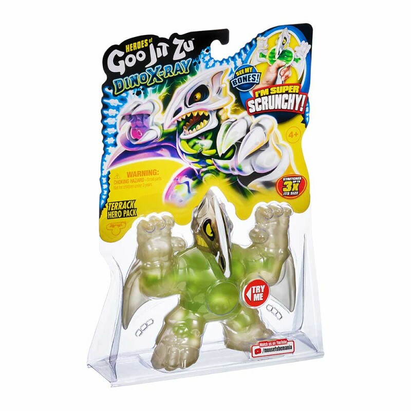 Figura de Apertar - 12 cm - Goo Jit Zu Dino X-Ray - Terrack - Sunny ...