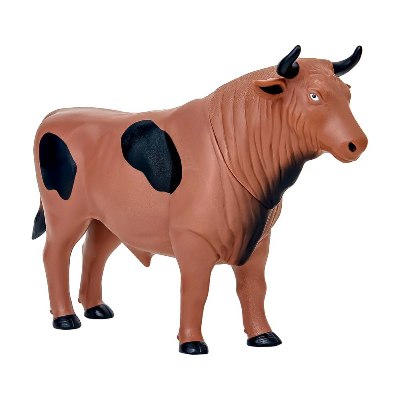 Figura de Vinil - New Farm Max - Touro Marrom - Adijomar