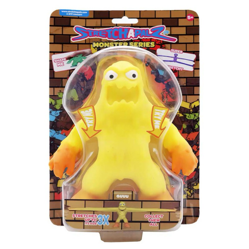 Figura que Estica - 14 cm - Stretchapalz Monster - Guuu - Sunny Brinquedos