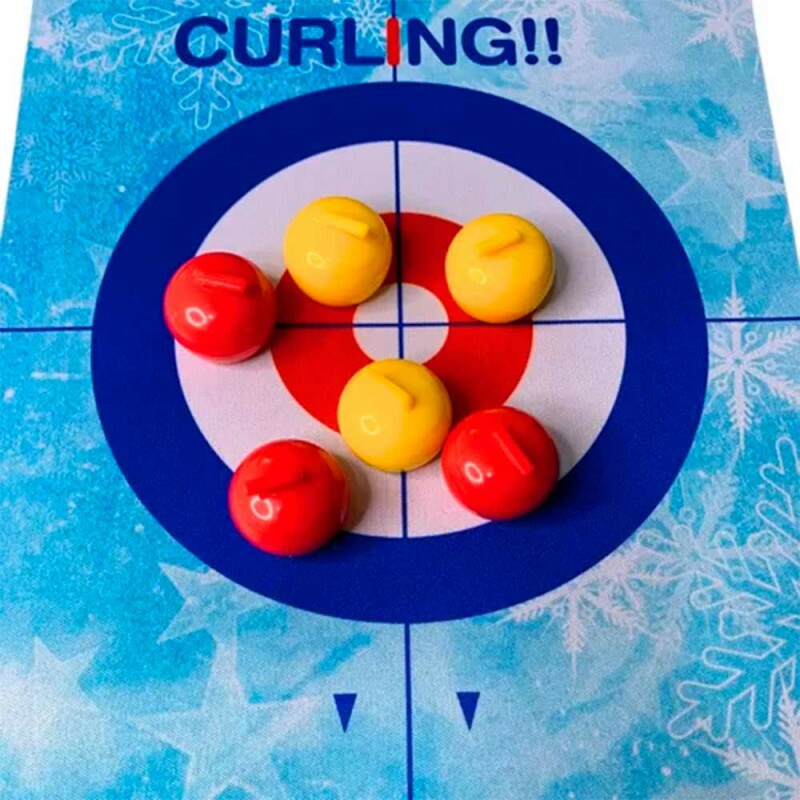 Jogo Infantil - Mini Curling Indoor - Pakitoys