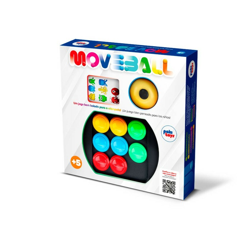 Jogo de Raciocínio Lógico - Moveball - Pakitoys