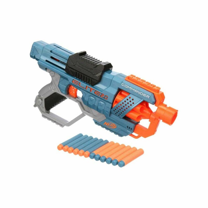 Lançador de Dardos - Nerf Elite 2.0 - Commander RD-6 - Hasbro