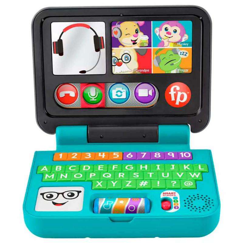 Laptop Infantil de Aprendizagem - Aprender e Brincar - 55 Sons - Fisher ...