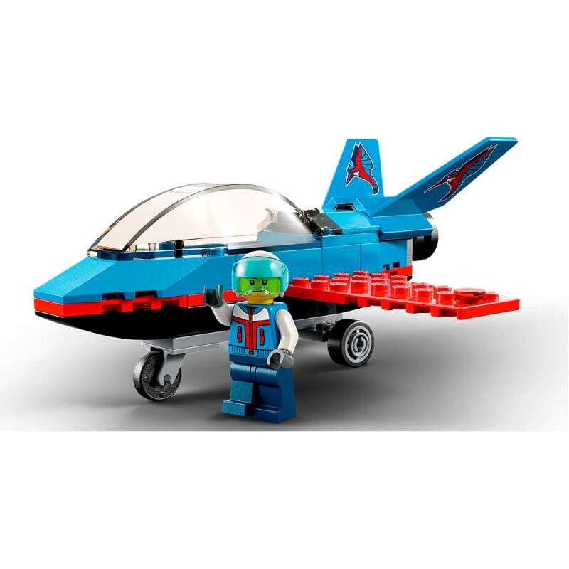 Lego City - Avião de Acrobacias - 59 Peças - Lego