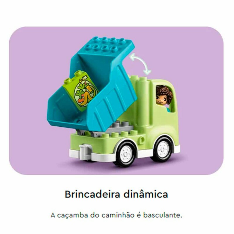 LEGO Duplo - Caminhão de Reciclagem - 15 peças - Lego