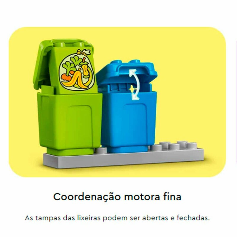 LEGO Duplo - Caminhão de Reciclagem - 15 peças - Lego