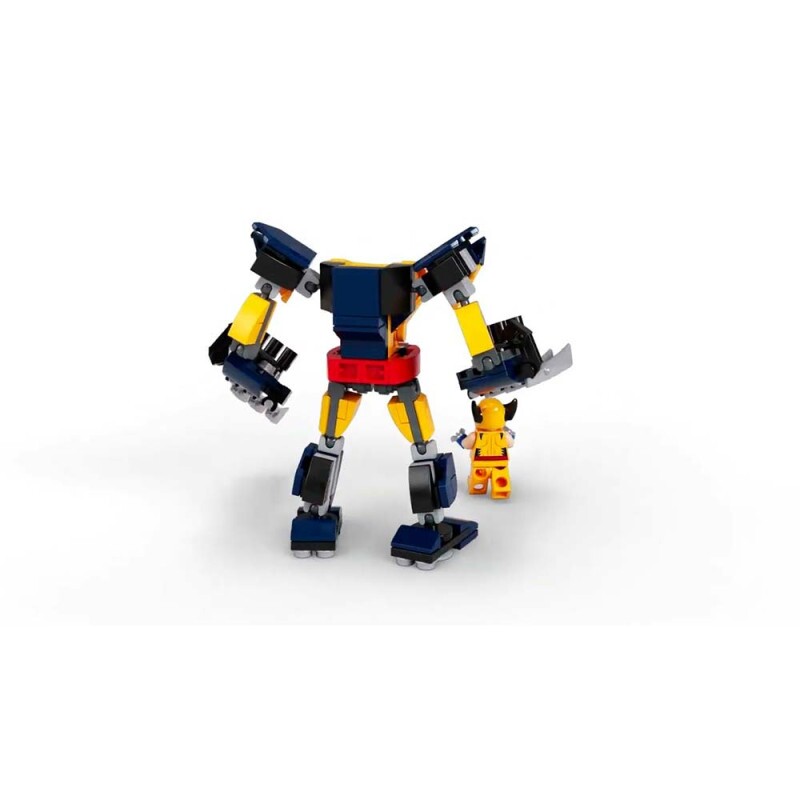 Lego Marvel - Armadura Robô do Wolverine - 141 Peças - Lego