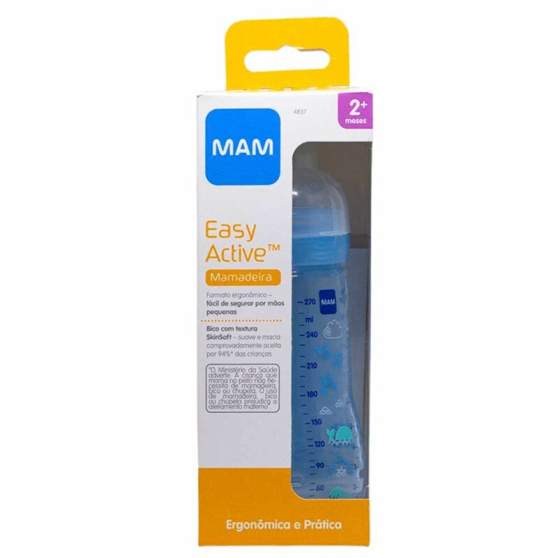 Mamadeira - Easy Active - 270ml - Azul - MAM