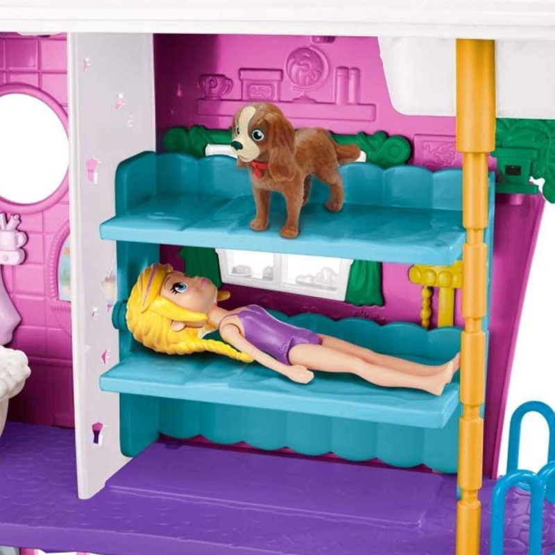 Conjunto e Mini Boneca - Polly Pocket - Casa do Lago da Polly - Mattel