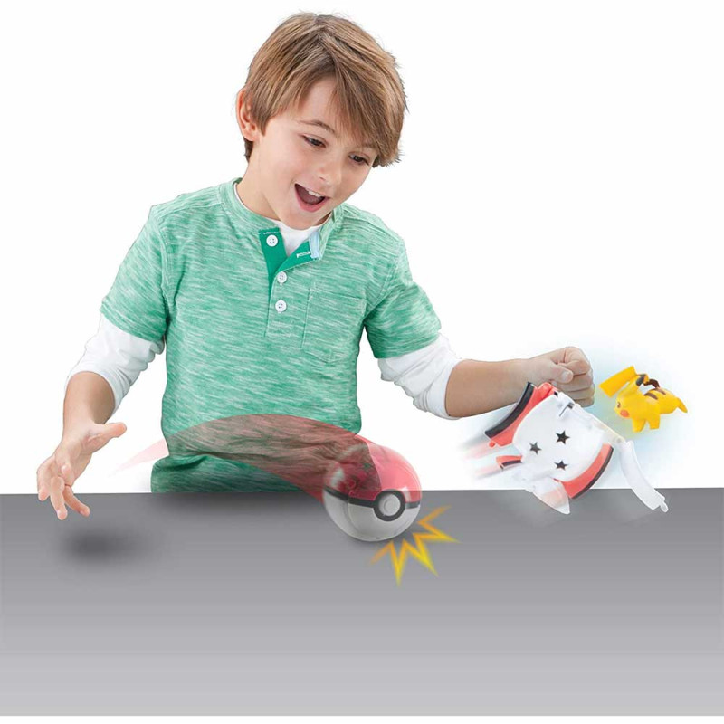 Mini Figura - Pokémon Throw n Pop - Pikachu e Poké Ball - Sunny Brinquedos