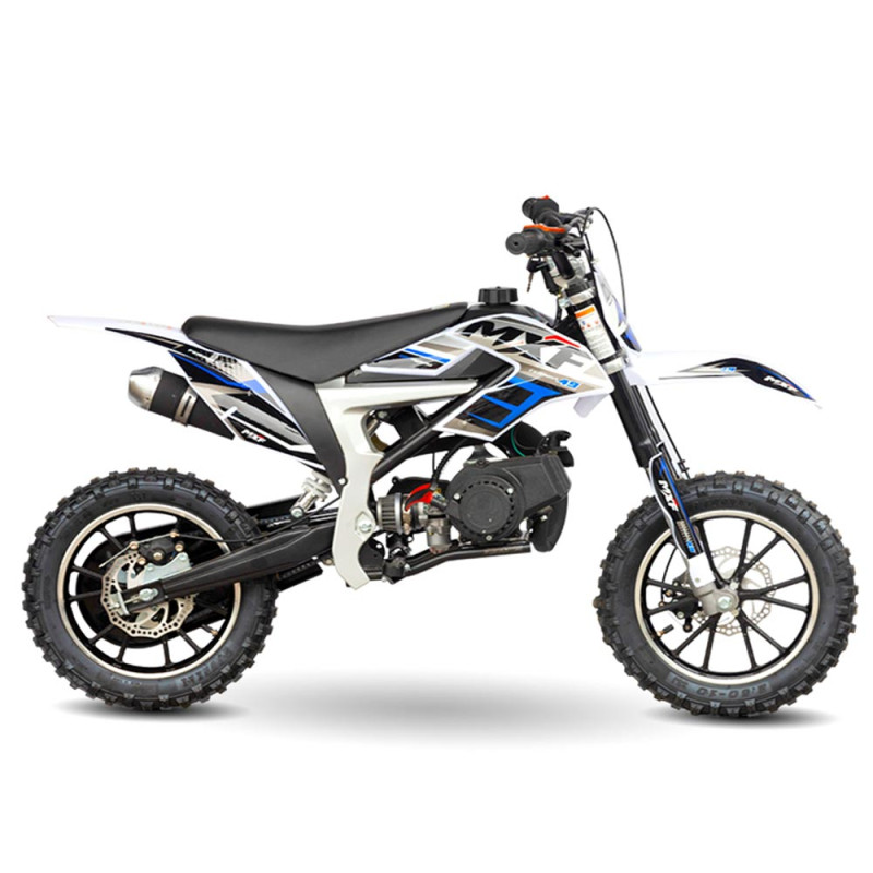 Mini Motocross Off Road Infantil - Ferinha 49 - Azul - MXF Motors