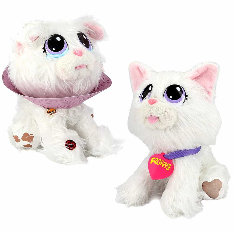 Pelúcia Infantil com Acessórios - Adota Pets - Gatinho - Snow - Multikids