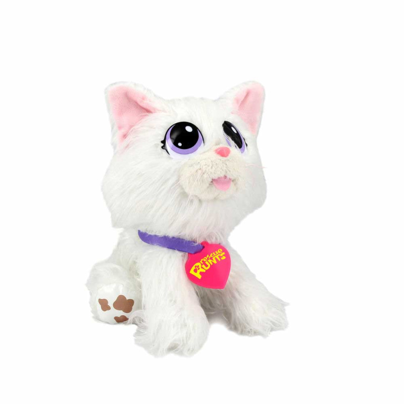 Pelúcia Infantil com Acessórios - Adota Pets - Gatinho - Snow - Multikids