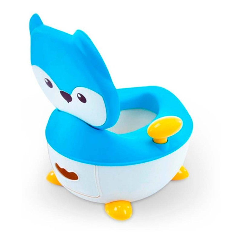 Penico Troninho Infantil - Fox Potty - Azul - Safety 1st