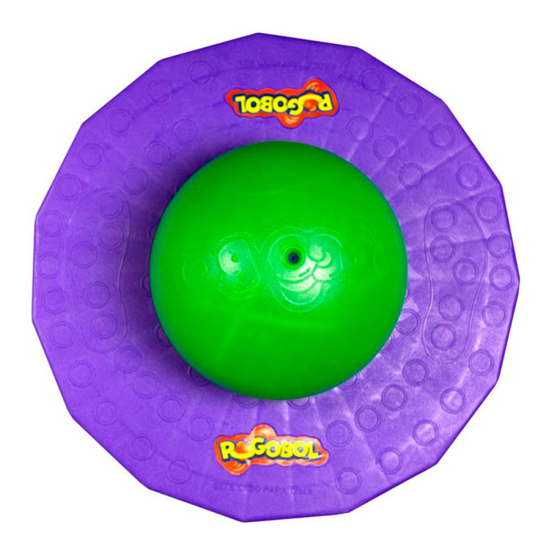 Pula-Pula Infantil - Pogobol - Roxo e Verde - Estrela