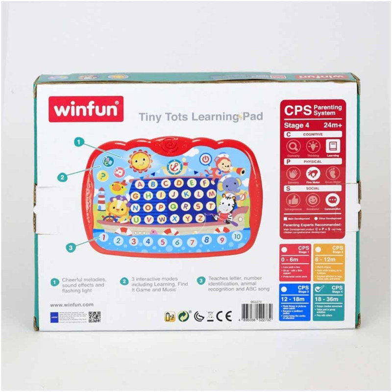 Tablet Infantil Eletrônico - Bilíngue - Tablet dos Pequenos - Winfun
