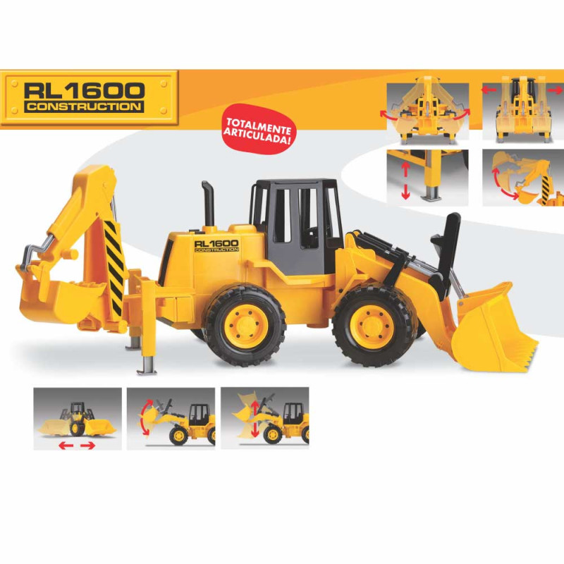 Trator Roda Livre - Construction - Retroescavadeira RL 1600 - Silmar Trator Roda Livre - Construction - Retroescavadeira RL 1600 - Silmar