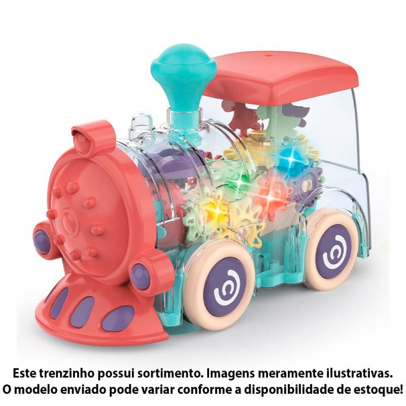 Trenzinho Bate e Volta - Color - Sortido - DM Toys